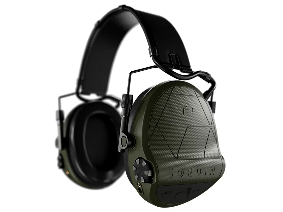 Наушники Активные Sordin (Msa) Supreme T2 Headband Green, Кожа/зелёные