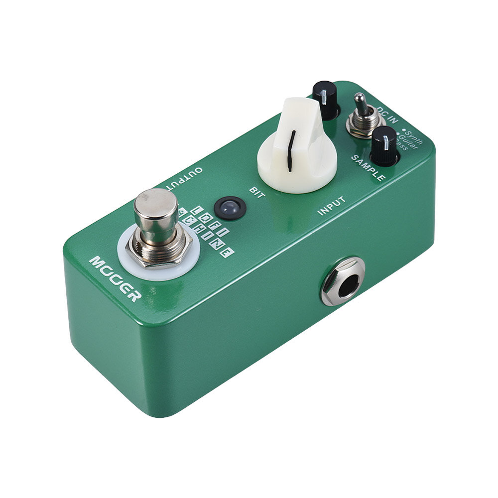 MOOER LOFI MACHINE Sample Reducing Guitar Effect Pedal 3 Modes True Bypass Full Metal Shell