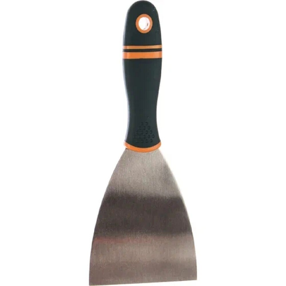 Шпатели малярные варяг 100 мм, нержавеющая сталь, двухкомпонентные ручки, 2 шт — набор для отделочных работ