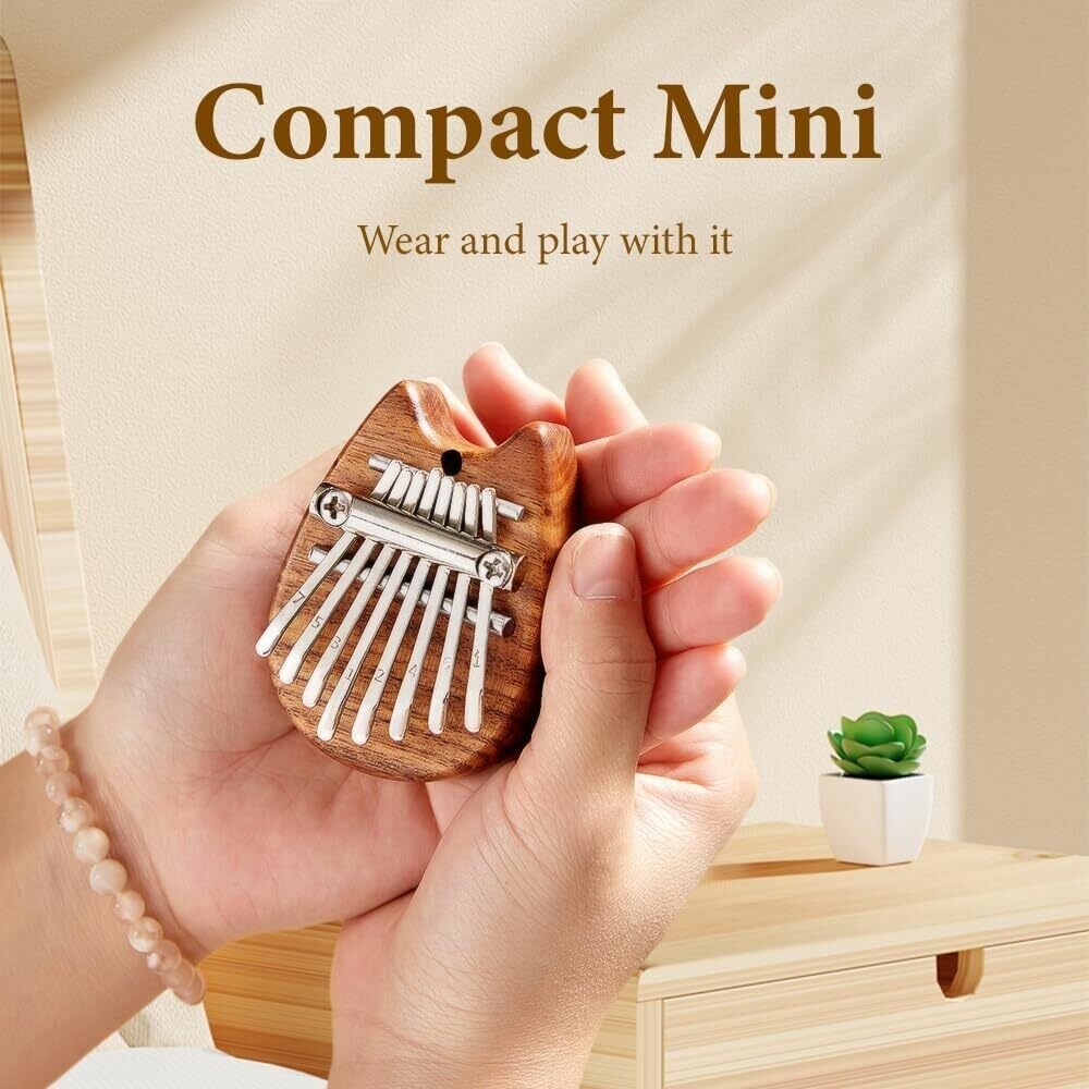 Пальчиковое пианино Kalimba, 8 Teclas Mini Kalimba Pulgar Piano