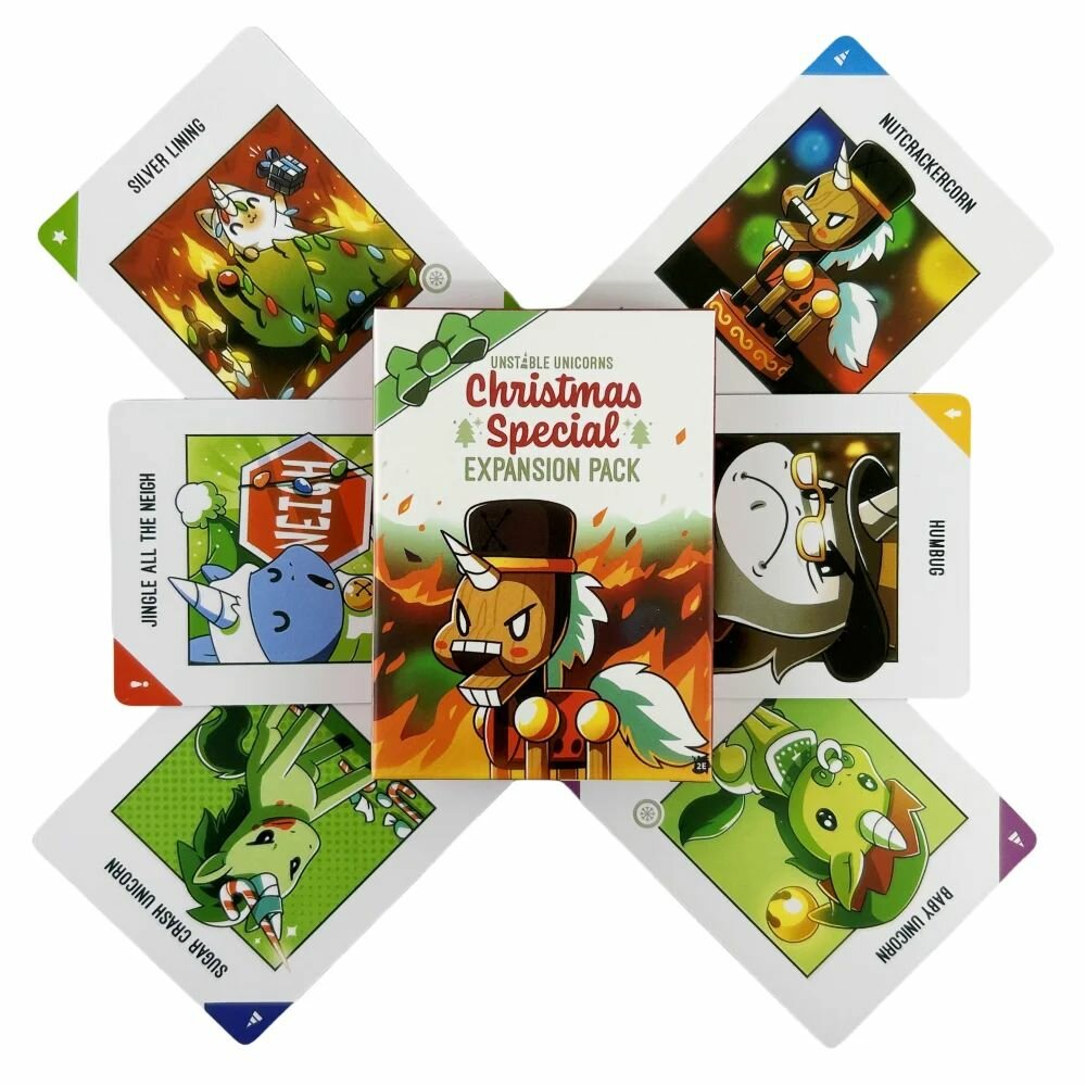 Настольная карточная игра Настольная Unstable Unicorns Expansion Pack Игра (Карточная) Новая версия игры