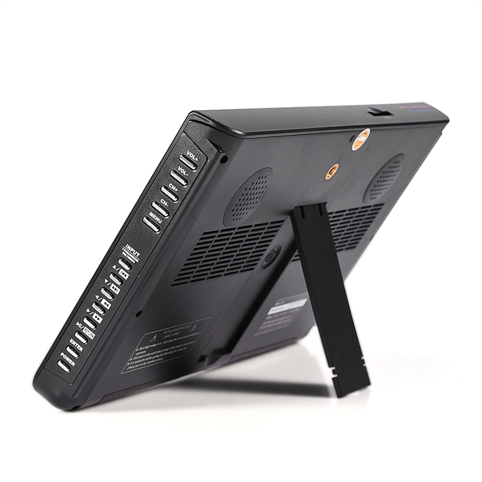 Цифровой Телевизор: 10-Дюймовый TFT LED Экран, Супер Тонкий Дизайн 2.7 см - Встроенная Батарея 1200 мАч Для Автономной Работы, Портативный Медиацентр С USB Поддержкой И PVR Записью Для Путешествий И Дома