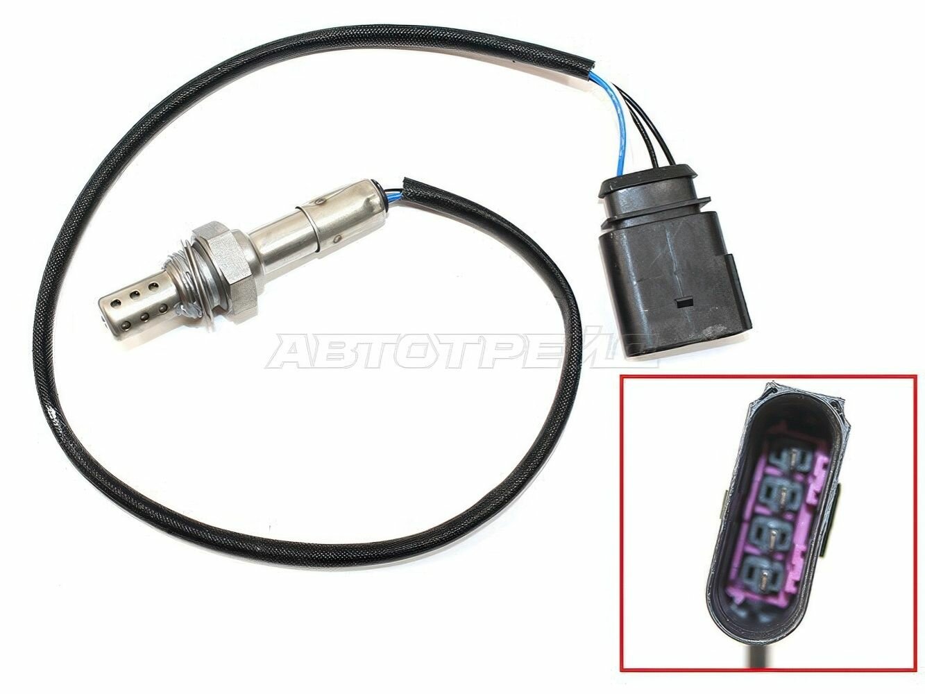 Датчик кислорода, лямбда-зонд для Шкода Октавия, Фольксваген Гольф, Пассат, Поло арт ST06A906262 SAT