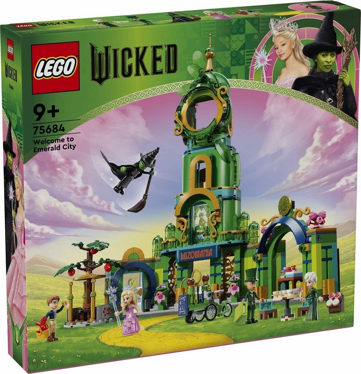 Конструктор LEGO Wicked - Добро пожаловать в Изумрудный город - Лего 75684