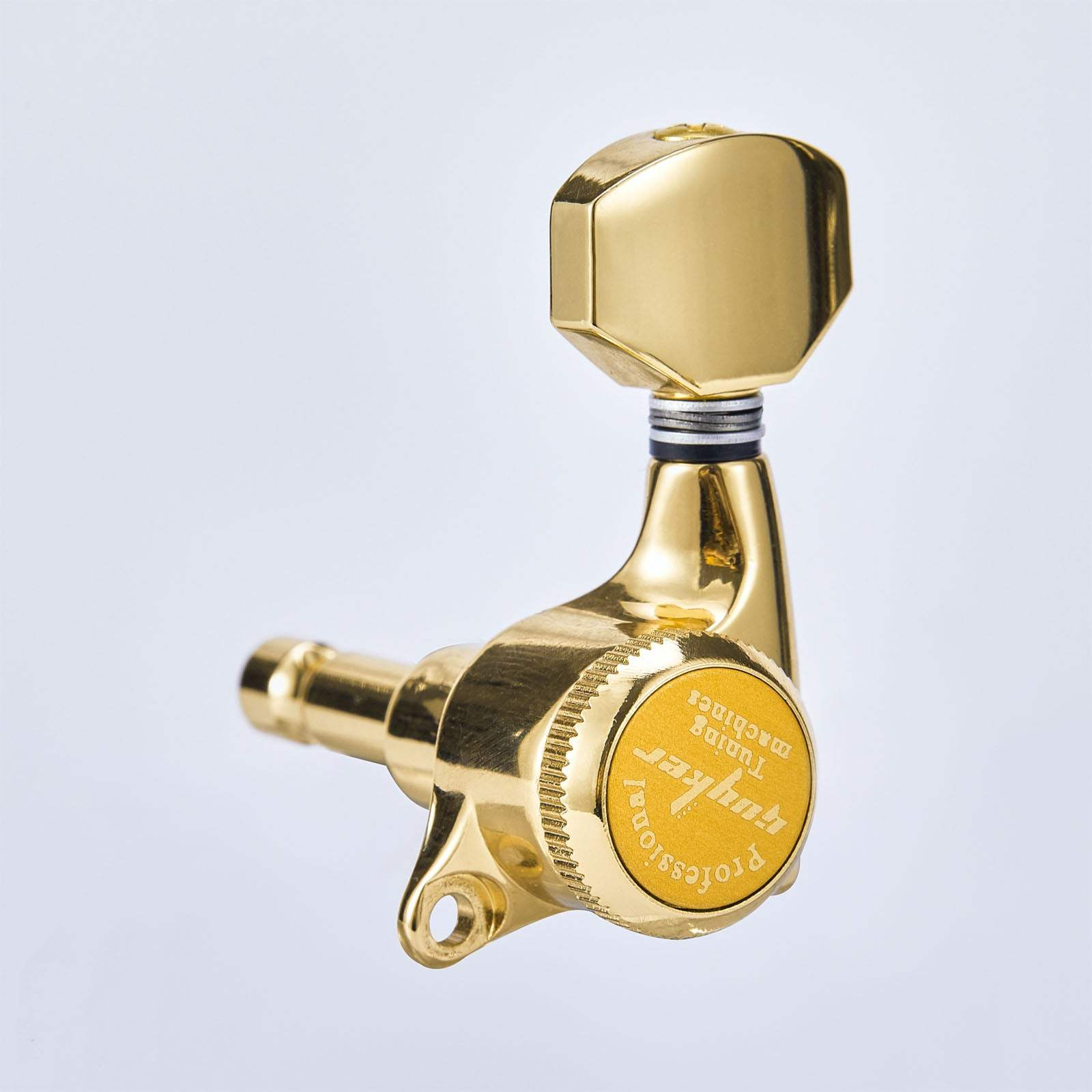 Колки 6 в линию локовые Guyker GK-501D7SP, правые, золото