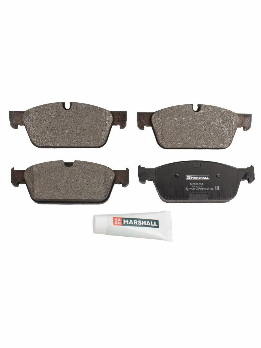 Тормозные колодки дисковые передние для а/м Mercedes-Benz M, GLE-Class, GL, GLS-Class, Marshall M2625531