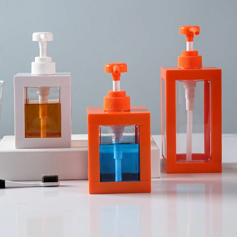 Дозатор для жидкого мыла, Диспенсер косметический для жидкого, шампуня, геля для ванной,500/750/1000 мл