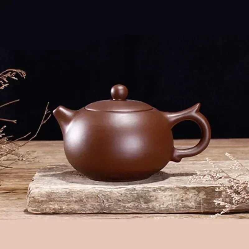 Ручной чайник из пурпурной глины JINGDE TEA SET 120 мл, Коричневый MMJYSLIM