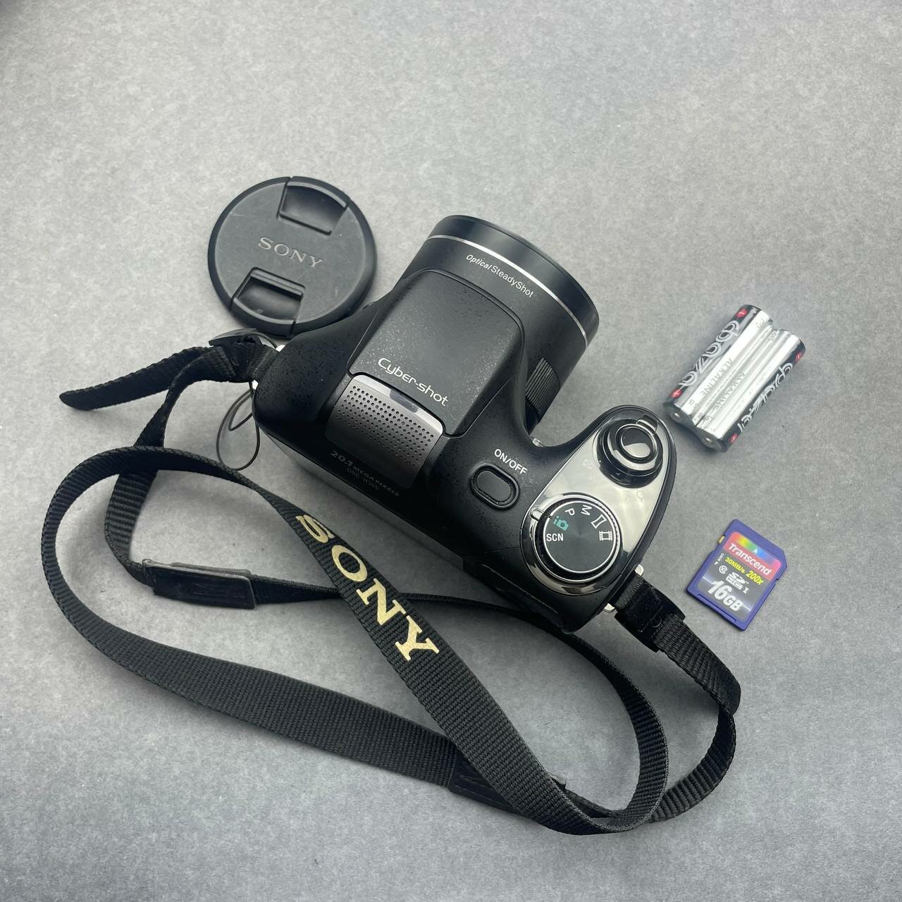 Цифровой компактный фотоаппарат Sony Cyber-shot DSC-H300, черный