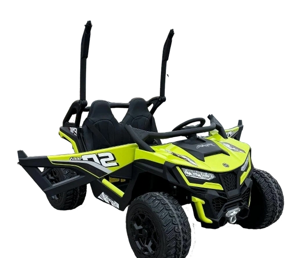 Электромобиль детский HC-601, багги, зеленый, 12 В, 4 места, 35кг, 6 км/час