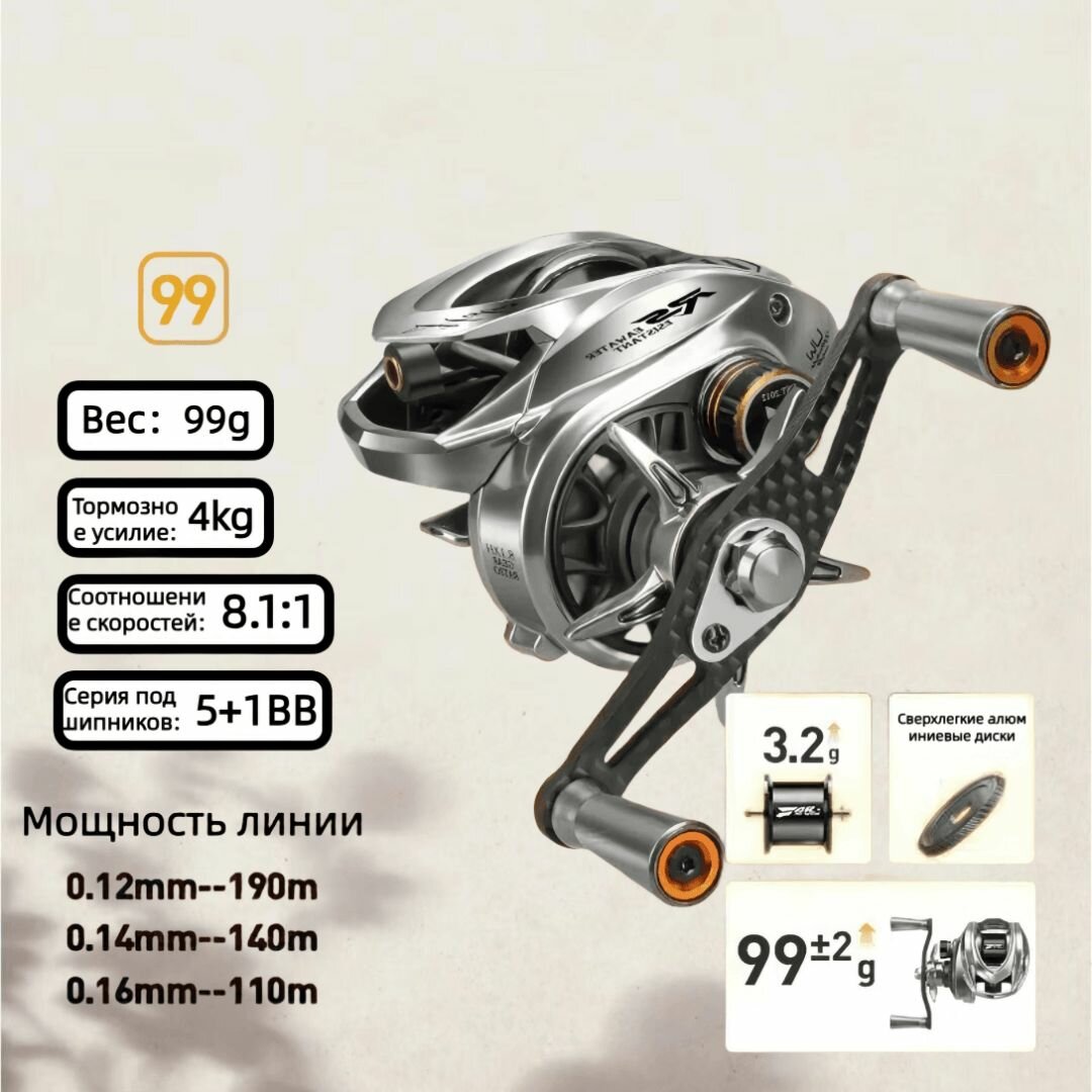 Катушка 99 Teardrop, ультралегкий микрообъект Road Runner, рыболовная катушка