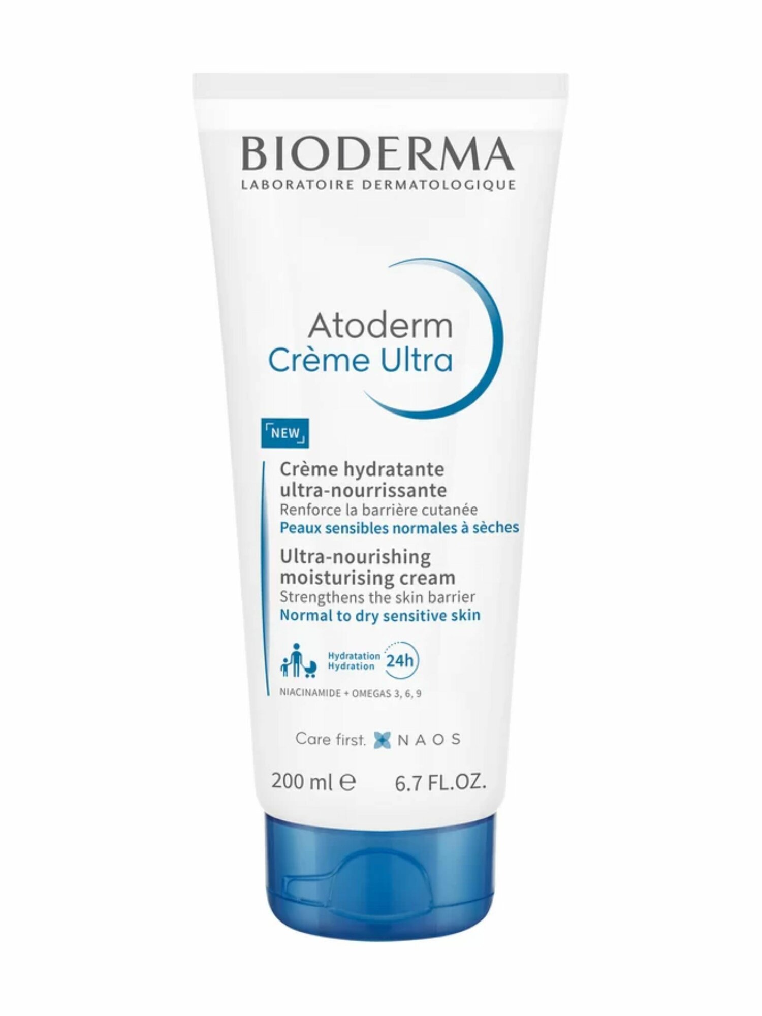 BIODERMA Восстанавливающий крем для лица и тела Atoderm Creme Ultra (200 мл)