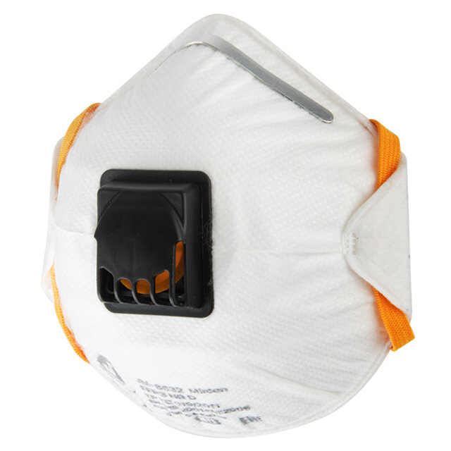 JETASAFETY JM-8632 респиратор чашеобразный с клапаном 3 шт - защита дыхательных путей
