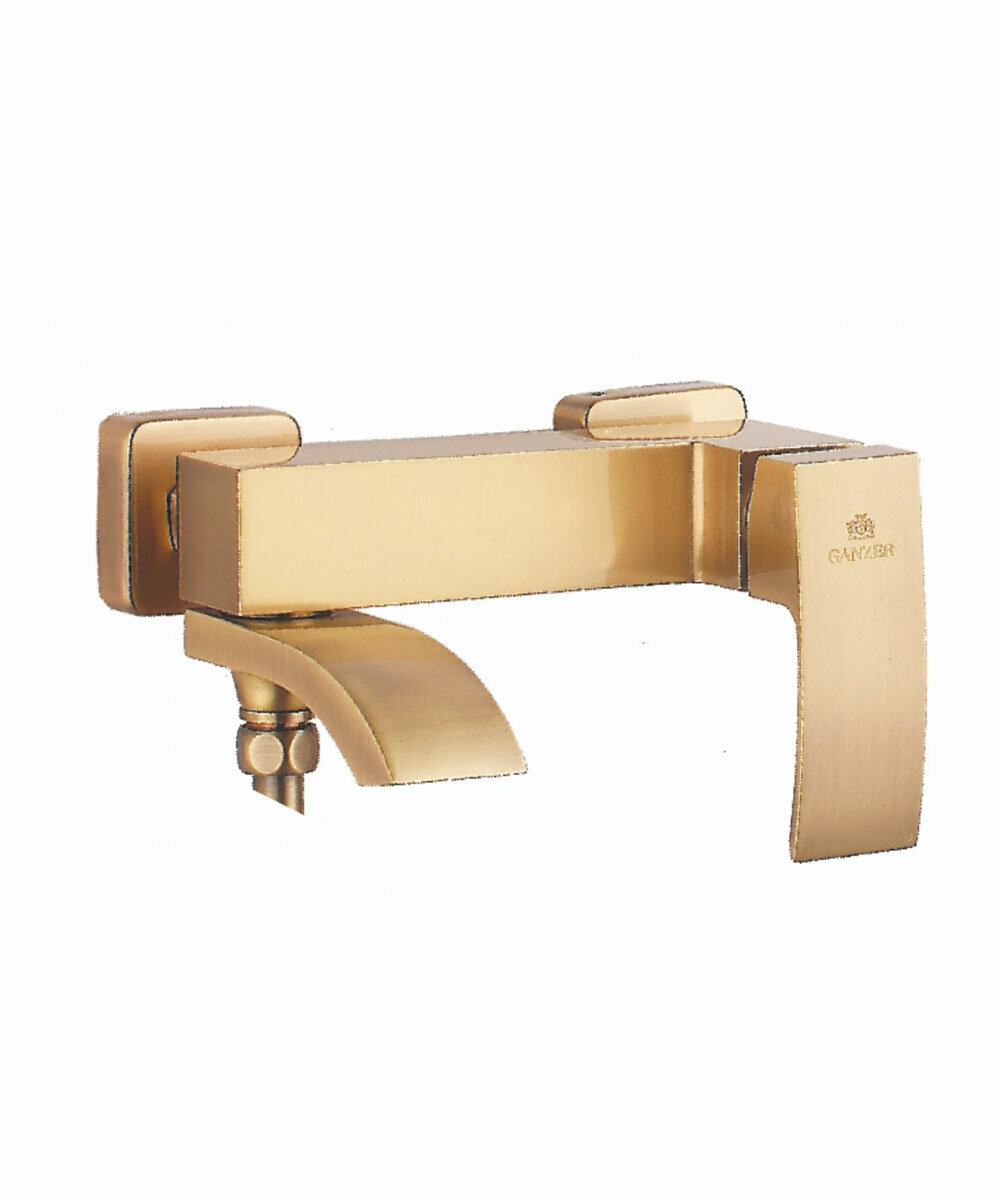 Смеситель для ванны с поворотным изливом Ganzer из латуни GZ44031-D бронза