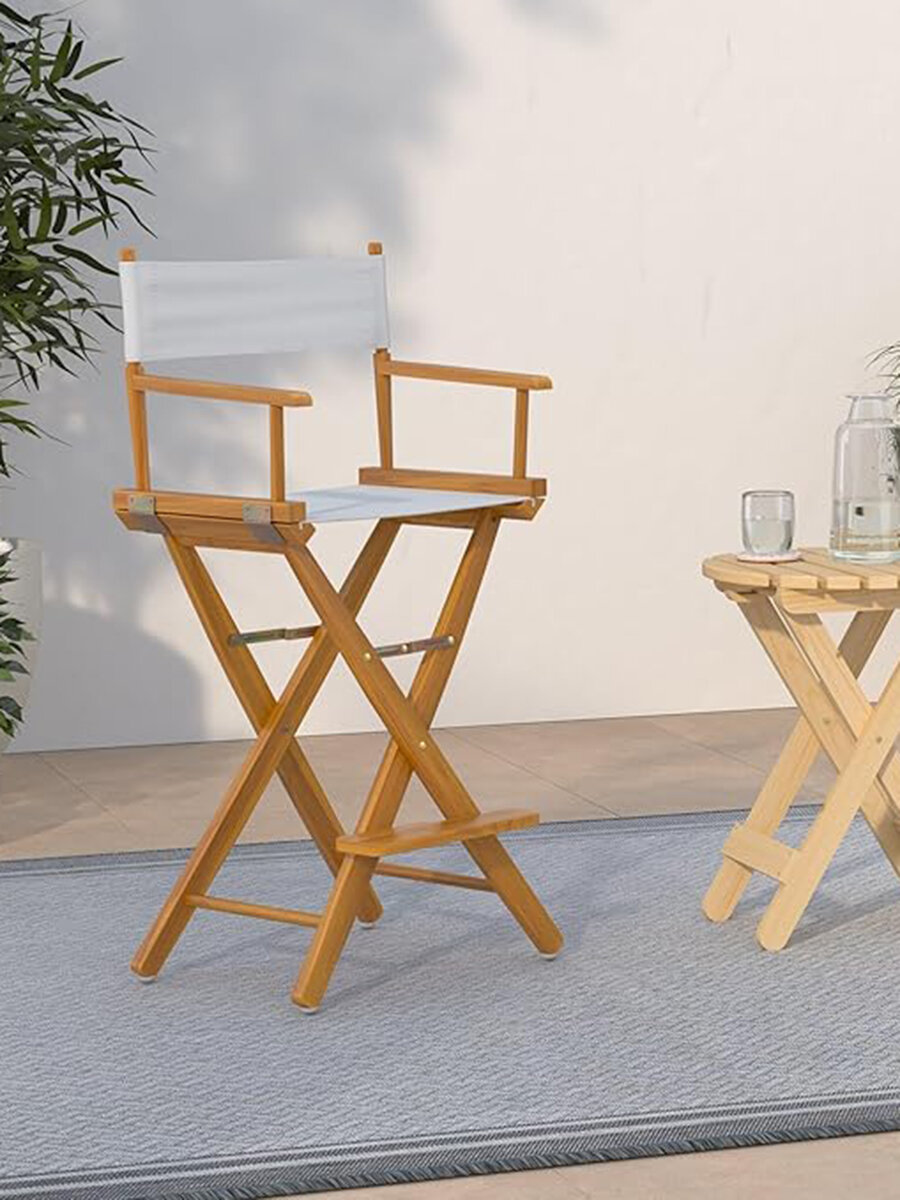 Складной режиссерский стул