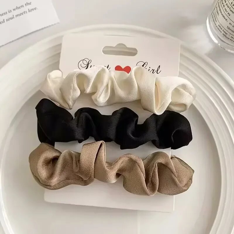 Атласные резинки для волос 3шт (3PCS-A)