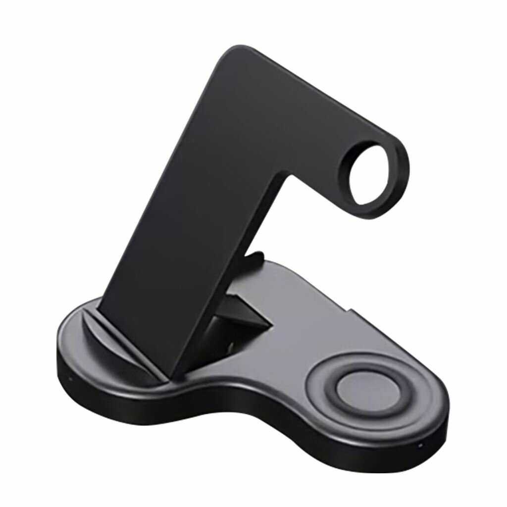 Подставка для беспроводной зарядки 3 в 1. Регулируемая док-станция быстрой зарядки. Многофункциональный центр устройств.