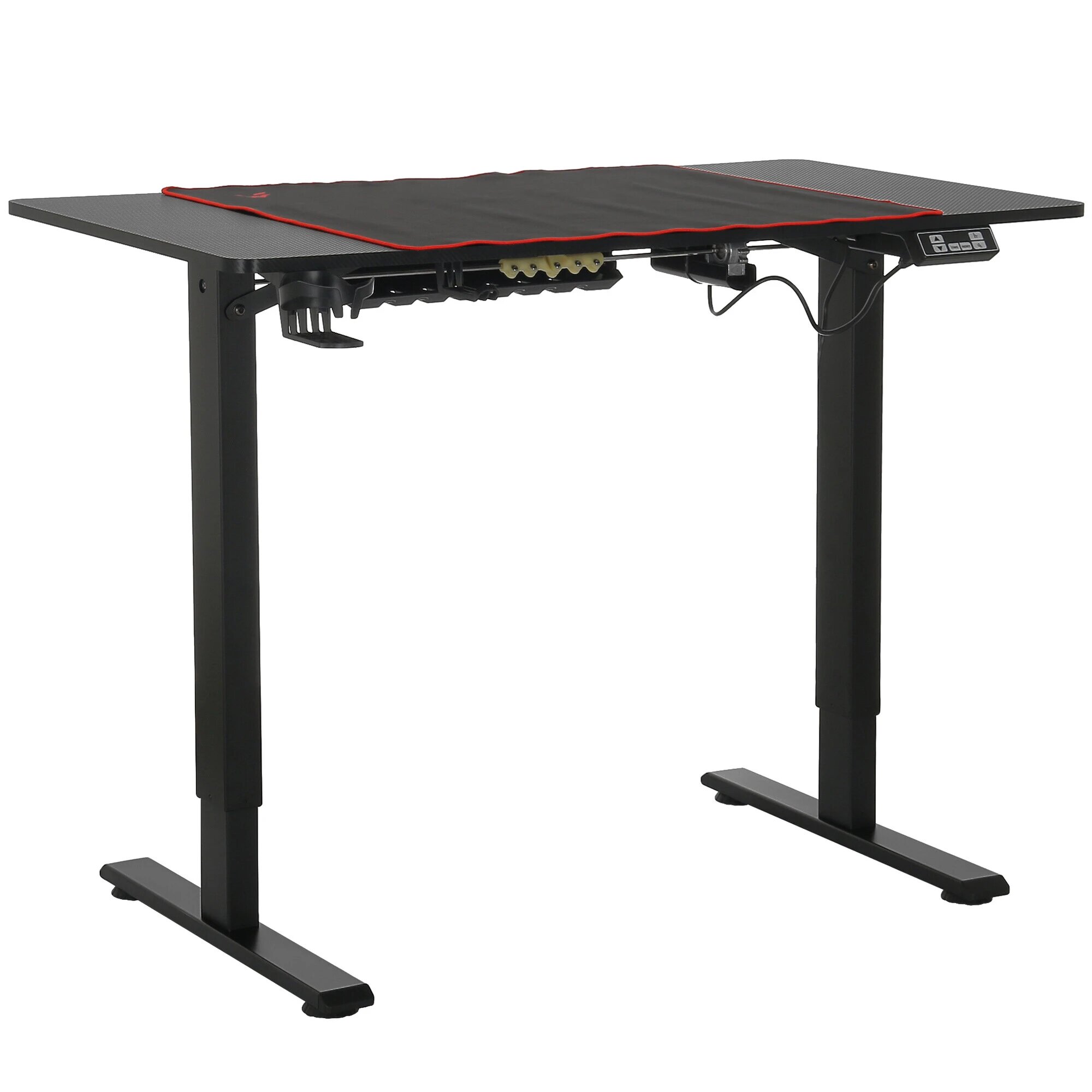 Стол компьютерный Ardor Gaming Iron Shell 110, игровой, чёрный, металлический каркас