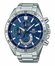 Наручные часы CASIO Edifice, серебристый/синий