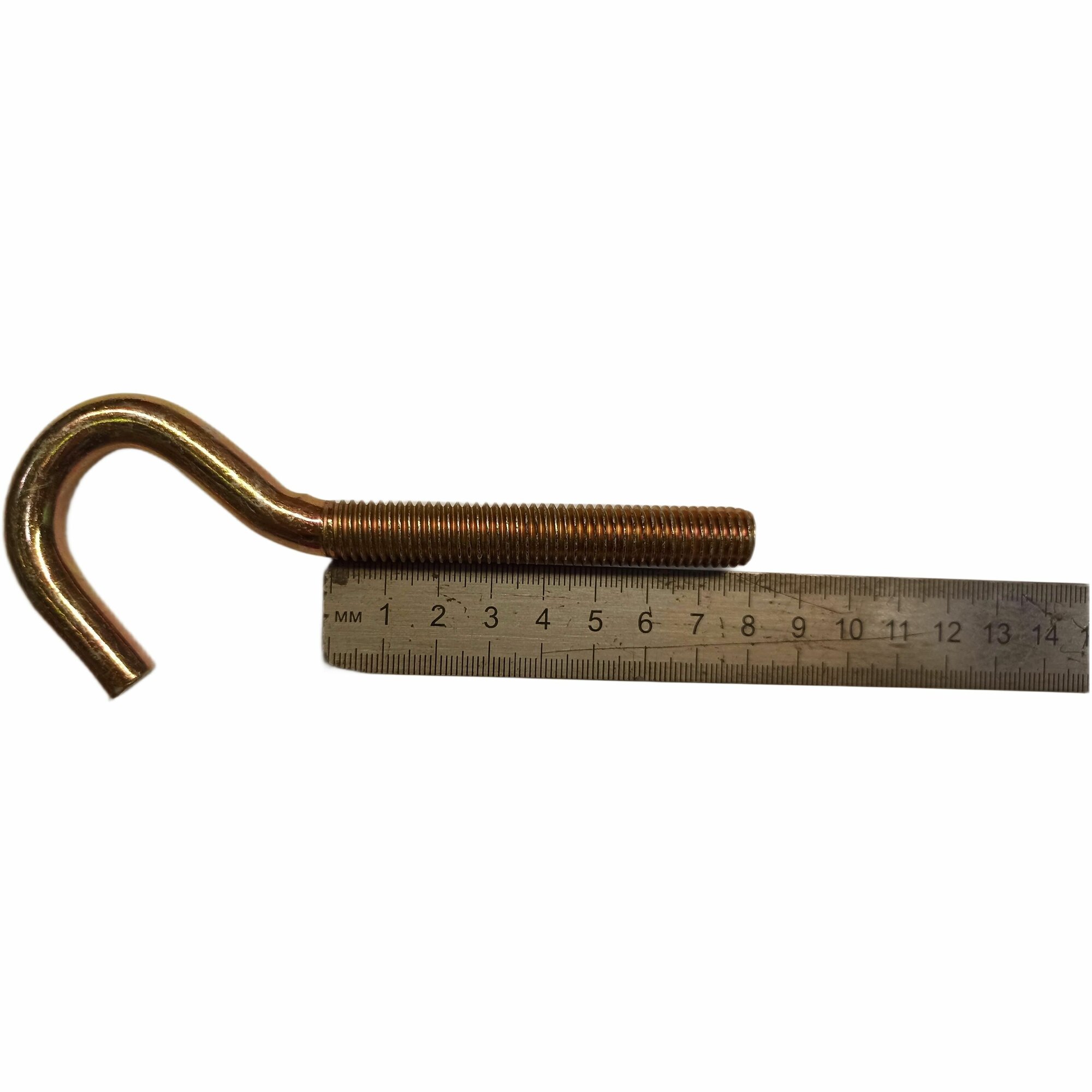 Крючок-крюк с метрической резьбой М12х80 5шт