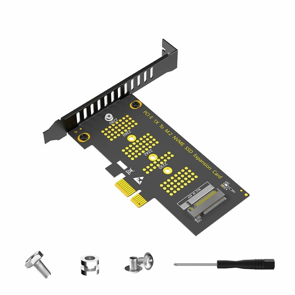 Адаптер NVMe к PCIe 1X