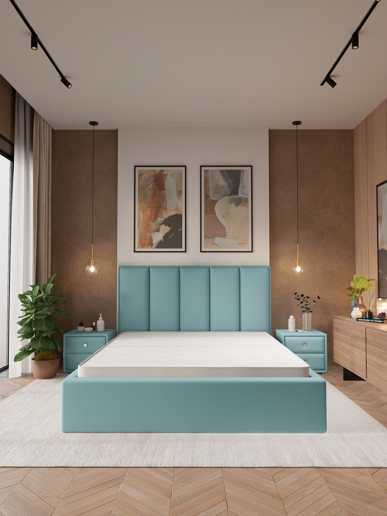 Кровать односпальная 120х200 с подъемным механизмом, Стелла с мягким изголовьем для дома и спальни, ортопедическое основание, ящик для белья