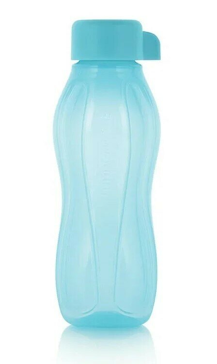 "Эко-бутылка" Tupperware 310 мл, голубая. с винтовой крышкой