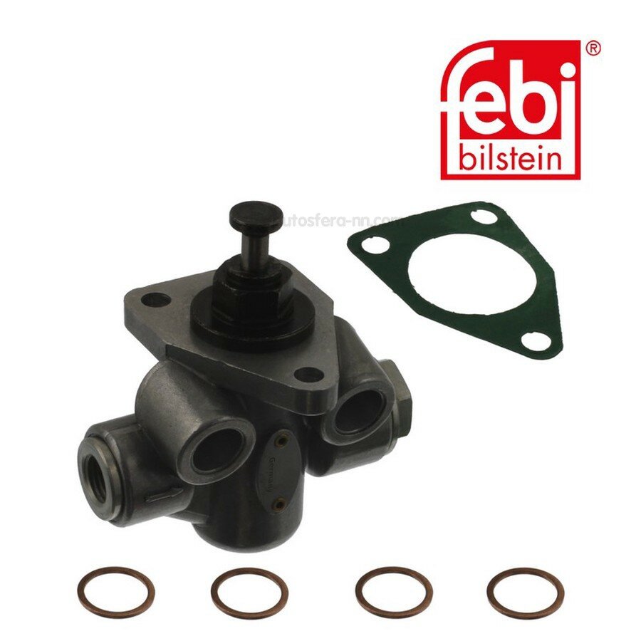 FEBI 35893 Насос топливоподкачивающий FP/KG24P303/2 D0826/36/D2066/D2865/66/76 MAN/MB