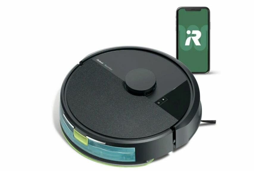 Робот-пылесос iRobot Roomba 105 Combo, чёрный