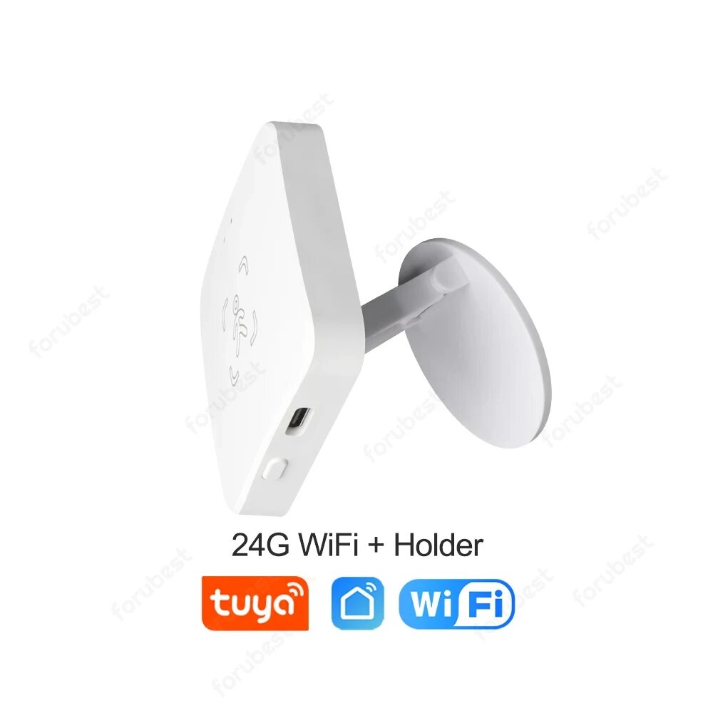Tuya Wi-Fi/Zigbee датчик движения 24ГГц 24G WiFi(Stand)