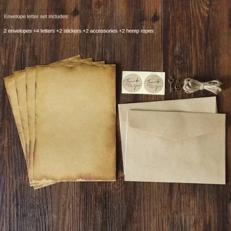 Набор конвертов и бумаги для письма Dawndesslo Style1