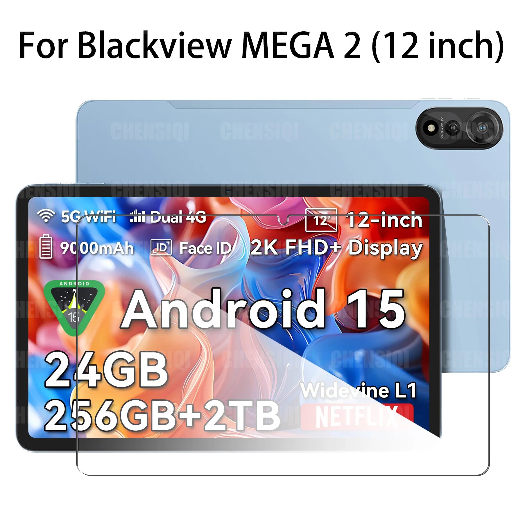 Защитная пленка для Blackview Mega 2 12", 2025 года