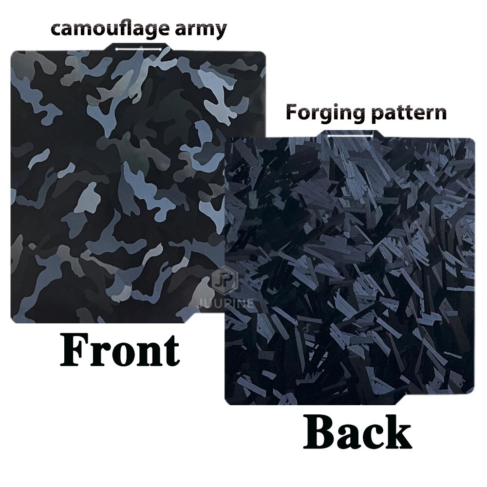 JUUPINE Карбоновая пластина для Bambu Lab X1 P1P A1