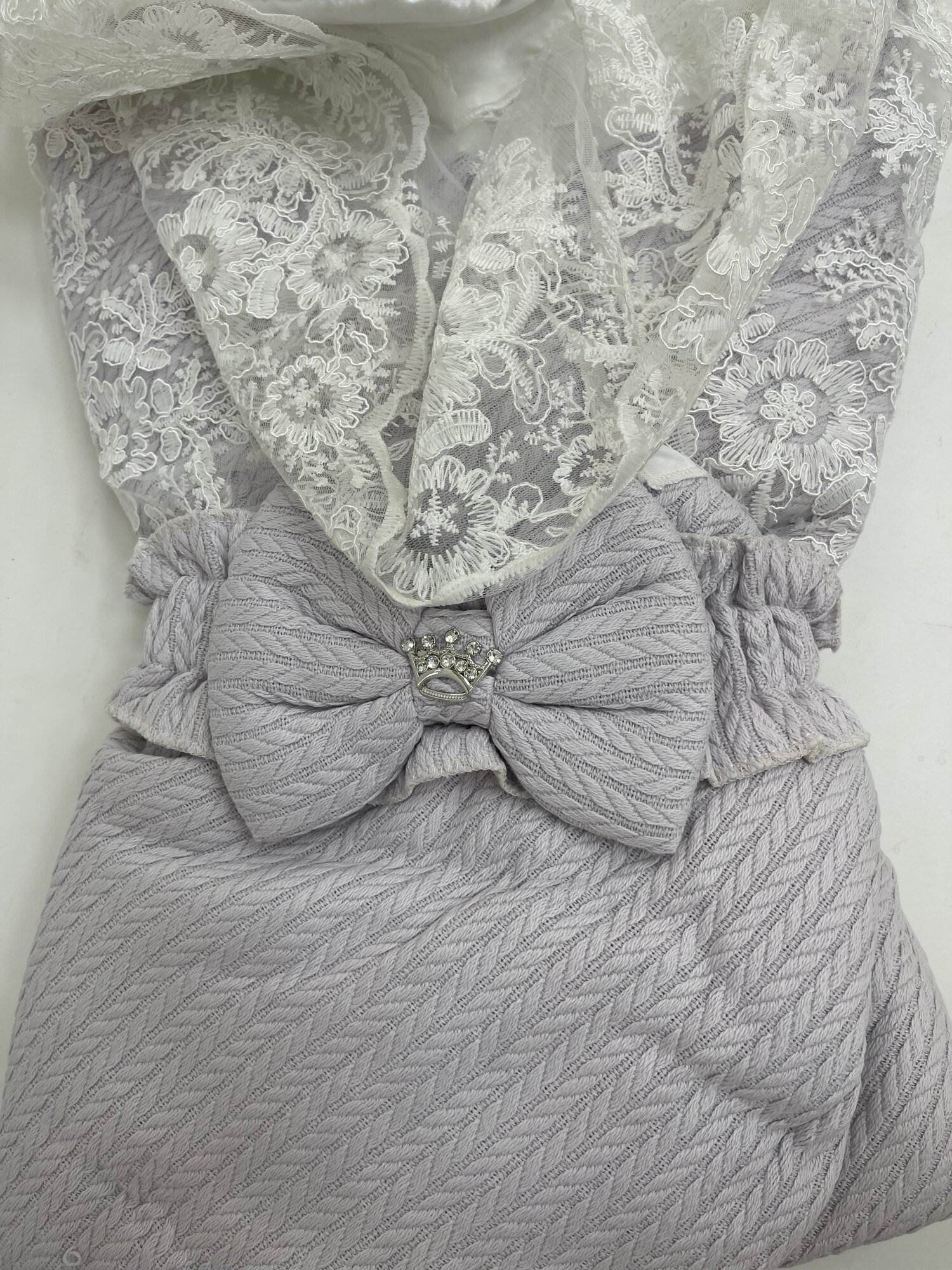 Конверт для новорожденного на выписку в роддом для мальчика серый