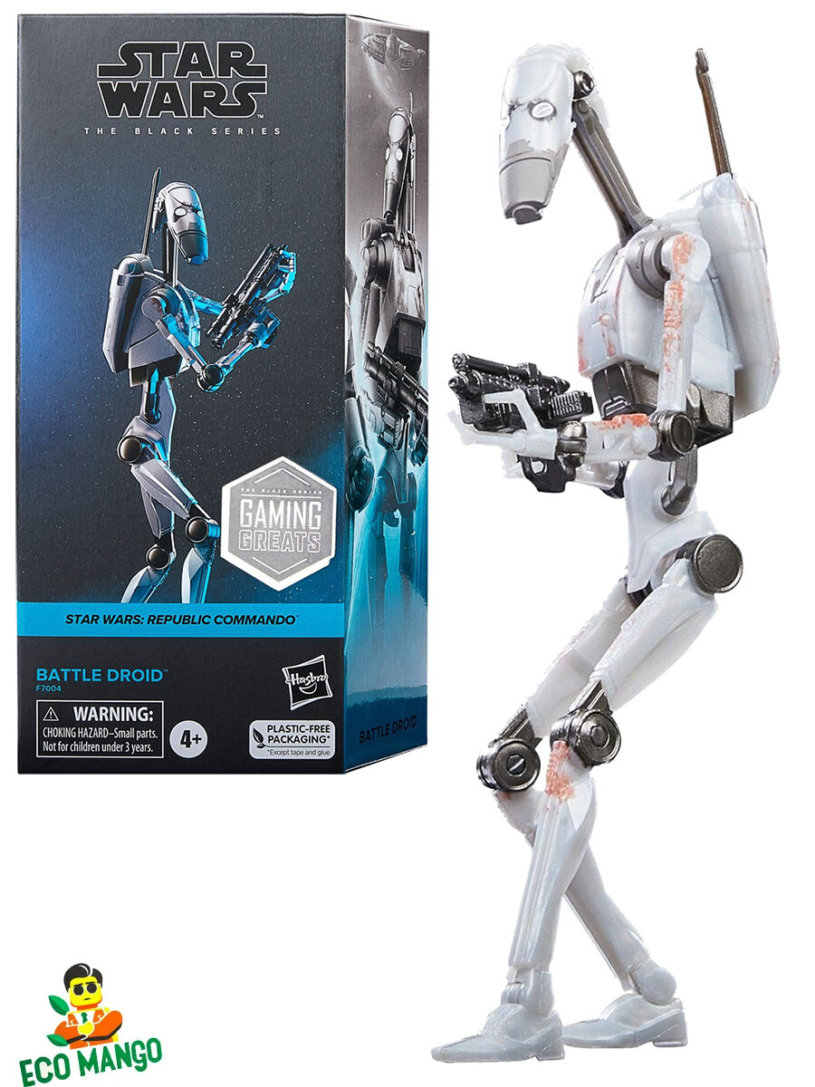 Фигурка Hasbro Star Wars Боевой дроид, Республиканский коммандос ,6 дюймов