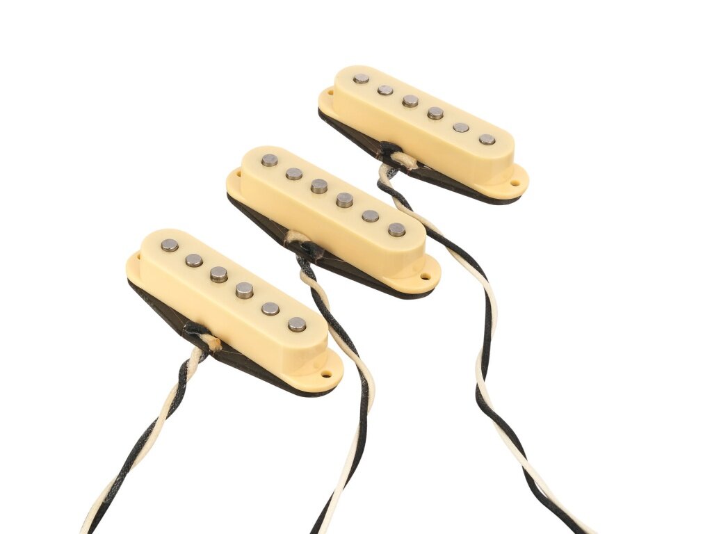 BGP401SBE True Vintage Stratocaster Комплект магнитных звукоснимателей, бежевый, Bagdasar guitars