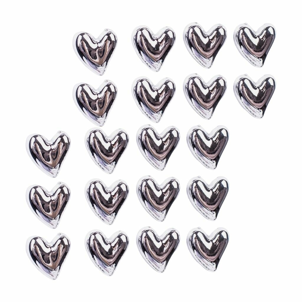 Винтажные магниты для холодильника в форме сердца