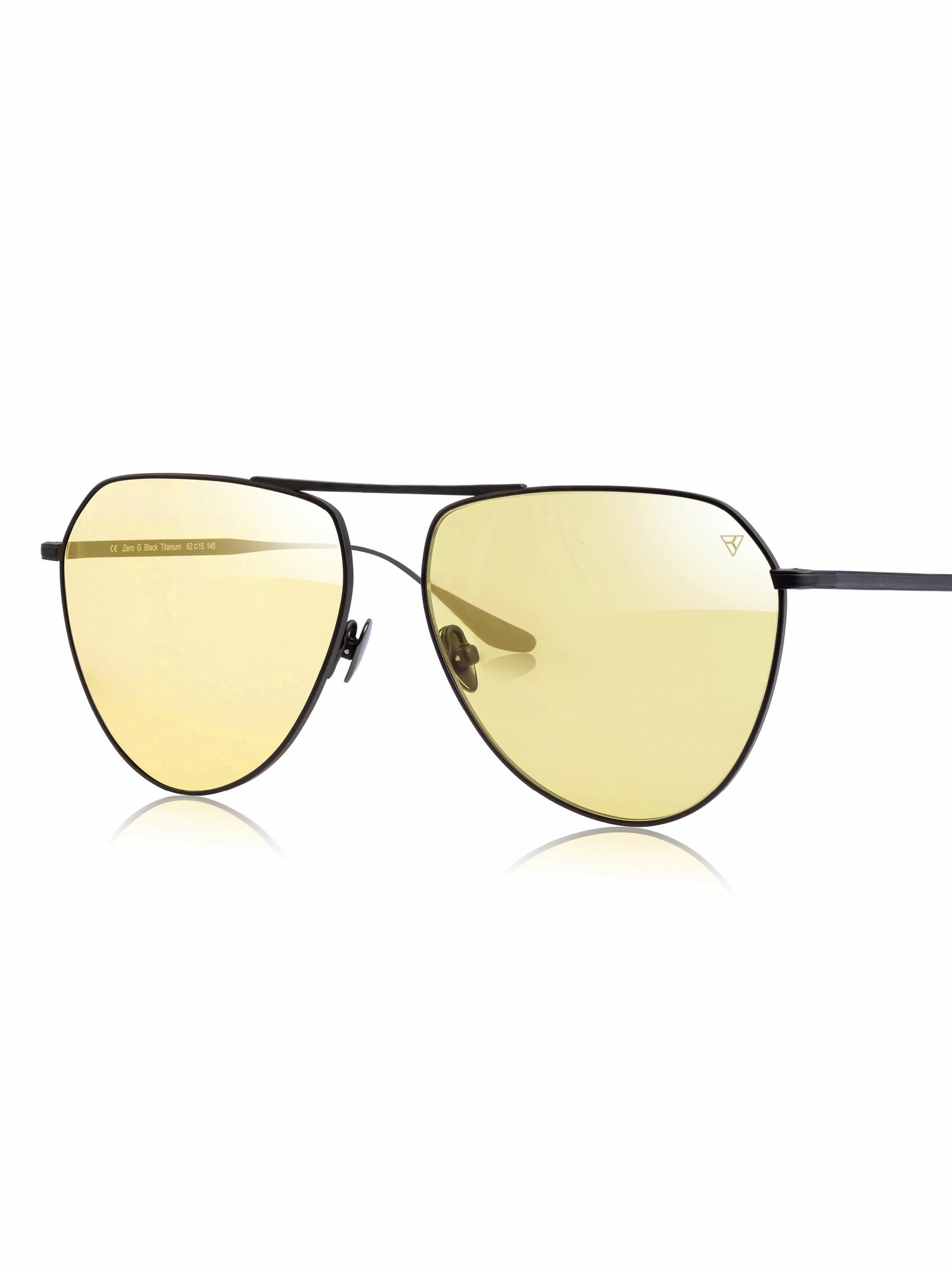 Очки Zepter Hyperlight "Невесомость", чёрные, титан, для помещения Фуллереновые линзы CR-39, защита от синего света