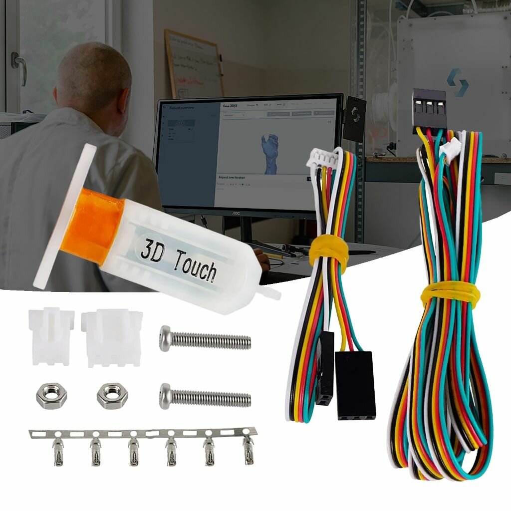 Автоматический датчик выравнивания горячей кровати 3D Touch-длина кабеля 1 м