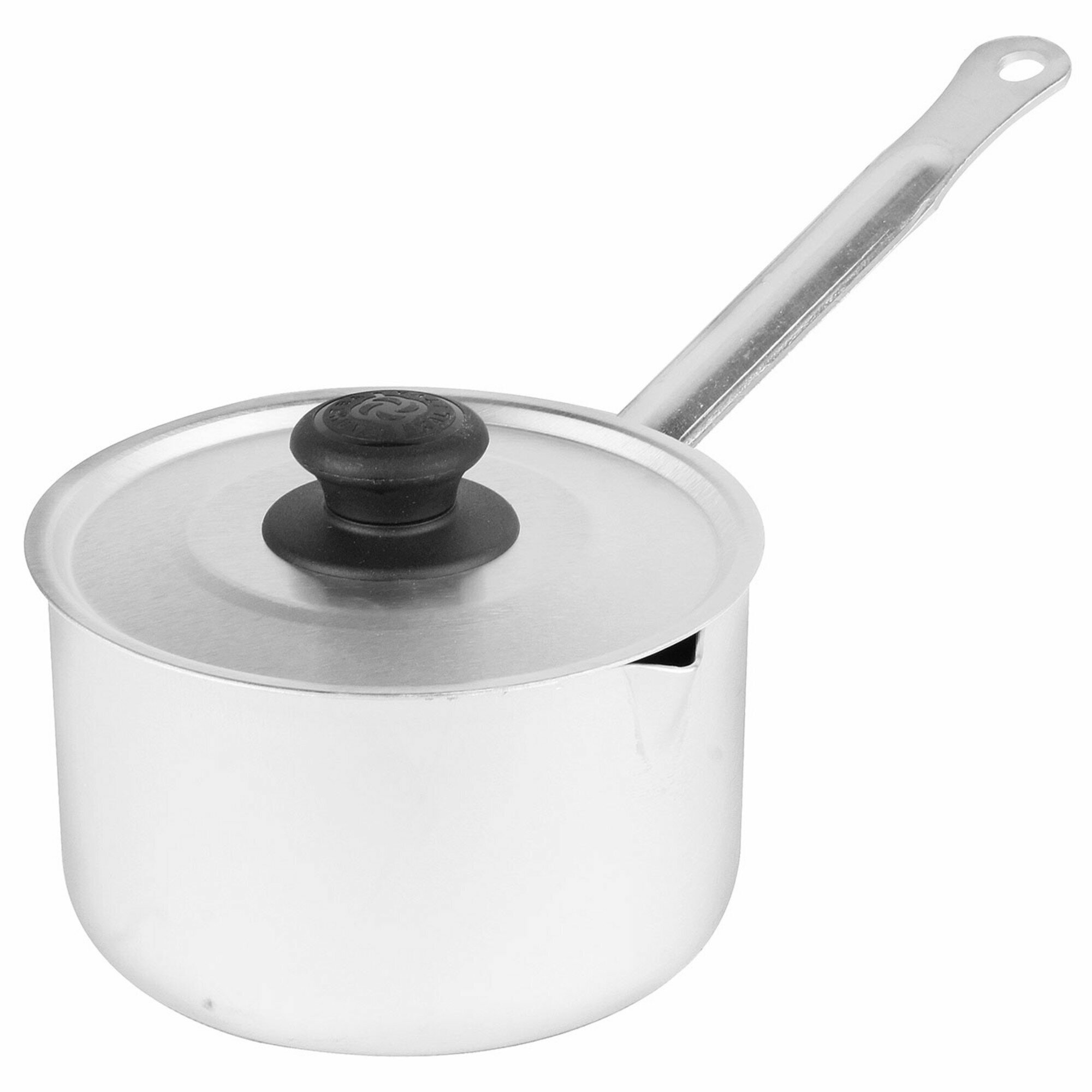 Ковш кухонный, сотейник литой алюминий 14702, 0,75л мет/руч