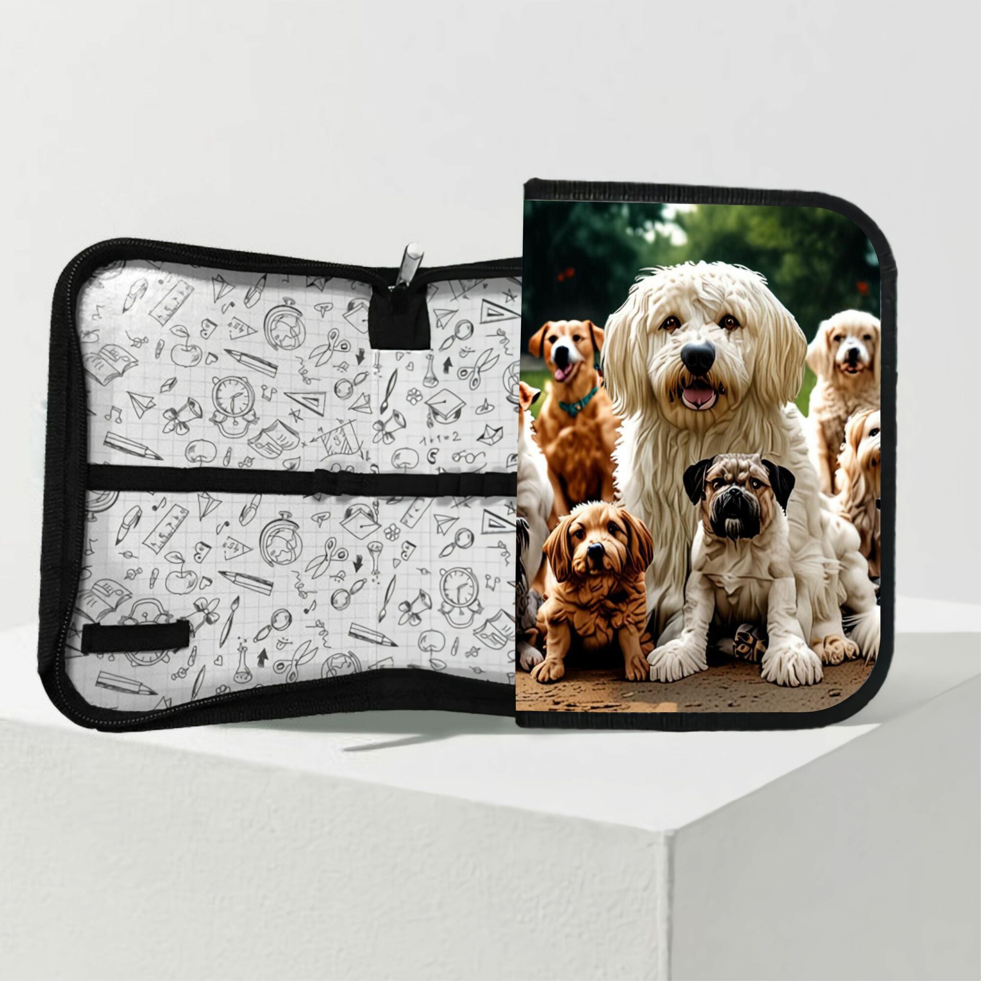 Школьный пенал "Собака" №2