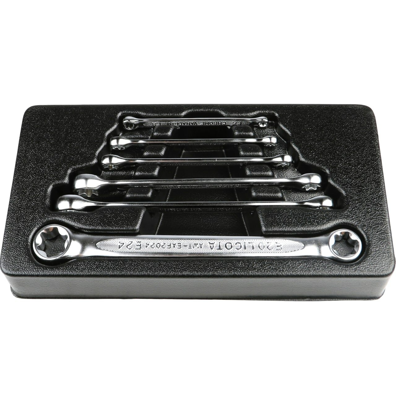 Licota ACK-274011 Набор ключей E-профиль E6 - E24 в ложементе, 6 пр.