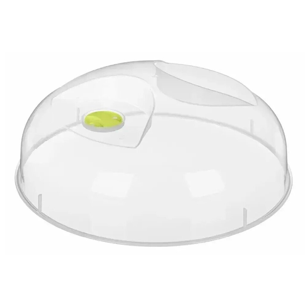 Крышка пластиковая герметичная 290 мм для холодильника и микроволновки, черная