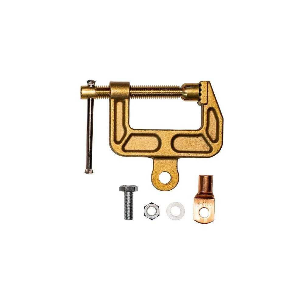 Aurora Зажим на массу латунный C-500 (струбцина, 500А, 35-70mmq) 38417