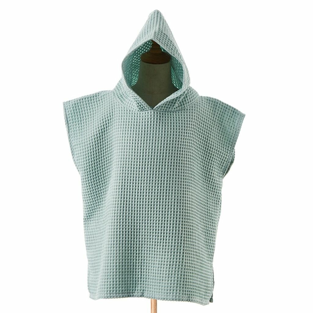 Мягкая и впитывающая накидка-пончо, детское банное полотенце с капюшоном, хлопковые носимые одеяла для часа, пляжа, бассейна