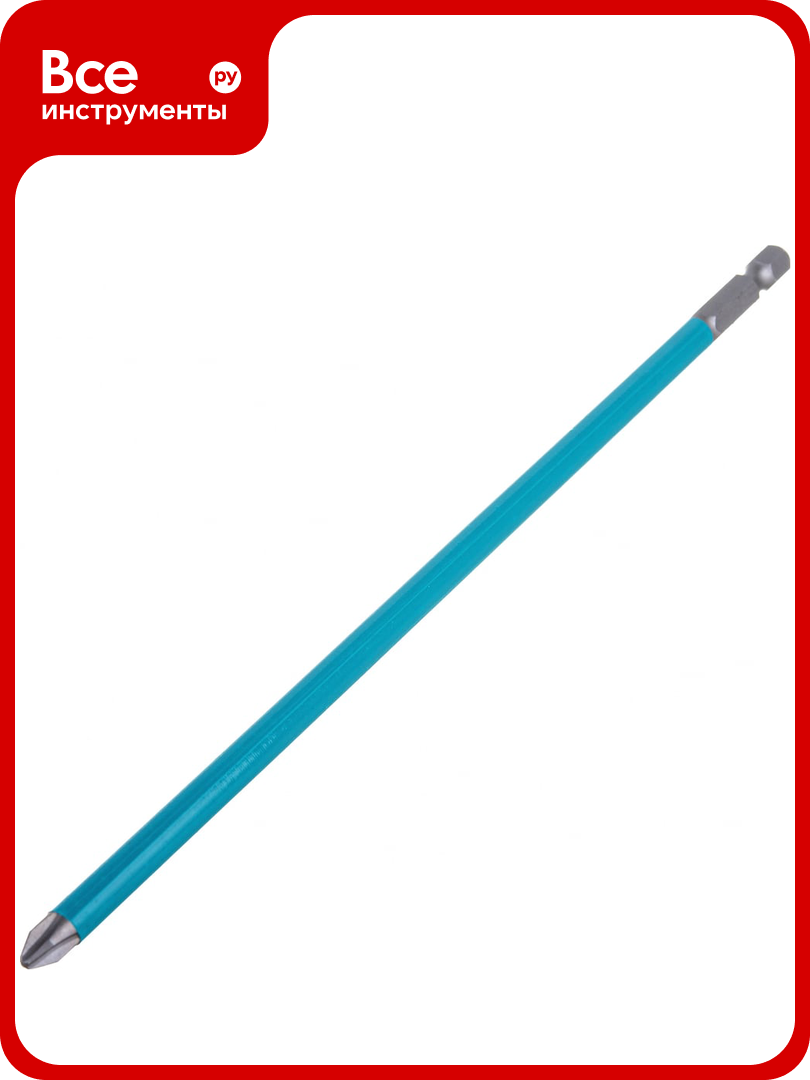 Бита WP PH2, 200 мм, магнитная, 1 шт RITTER PS20112200, Долговечная, износостойкая и устойчивая к коррозии