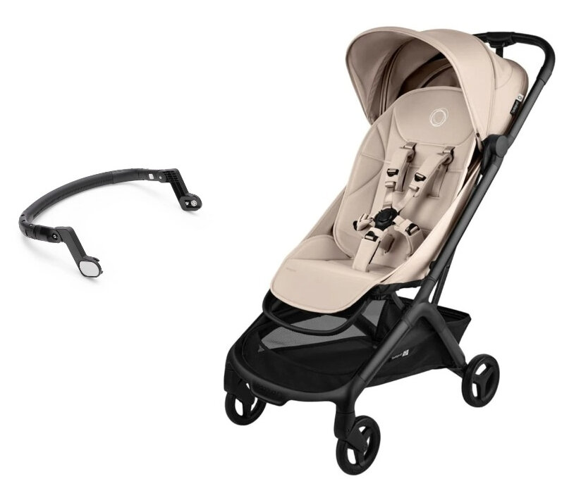 Прогулочная коляска Bugaboo Butterfly 2 desert taupe + БАМПЕР