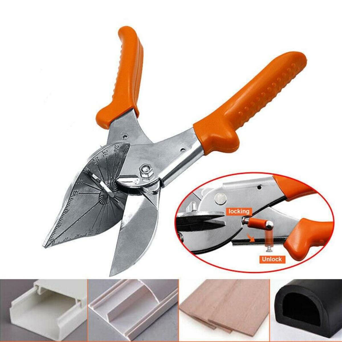 Ножницы для обрезки 45-135 градусов, инструмент для обрезки, инструмент для резки веток, регулируемый угол скоса 45-135 градусов