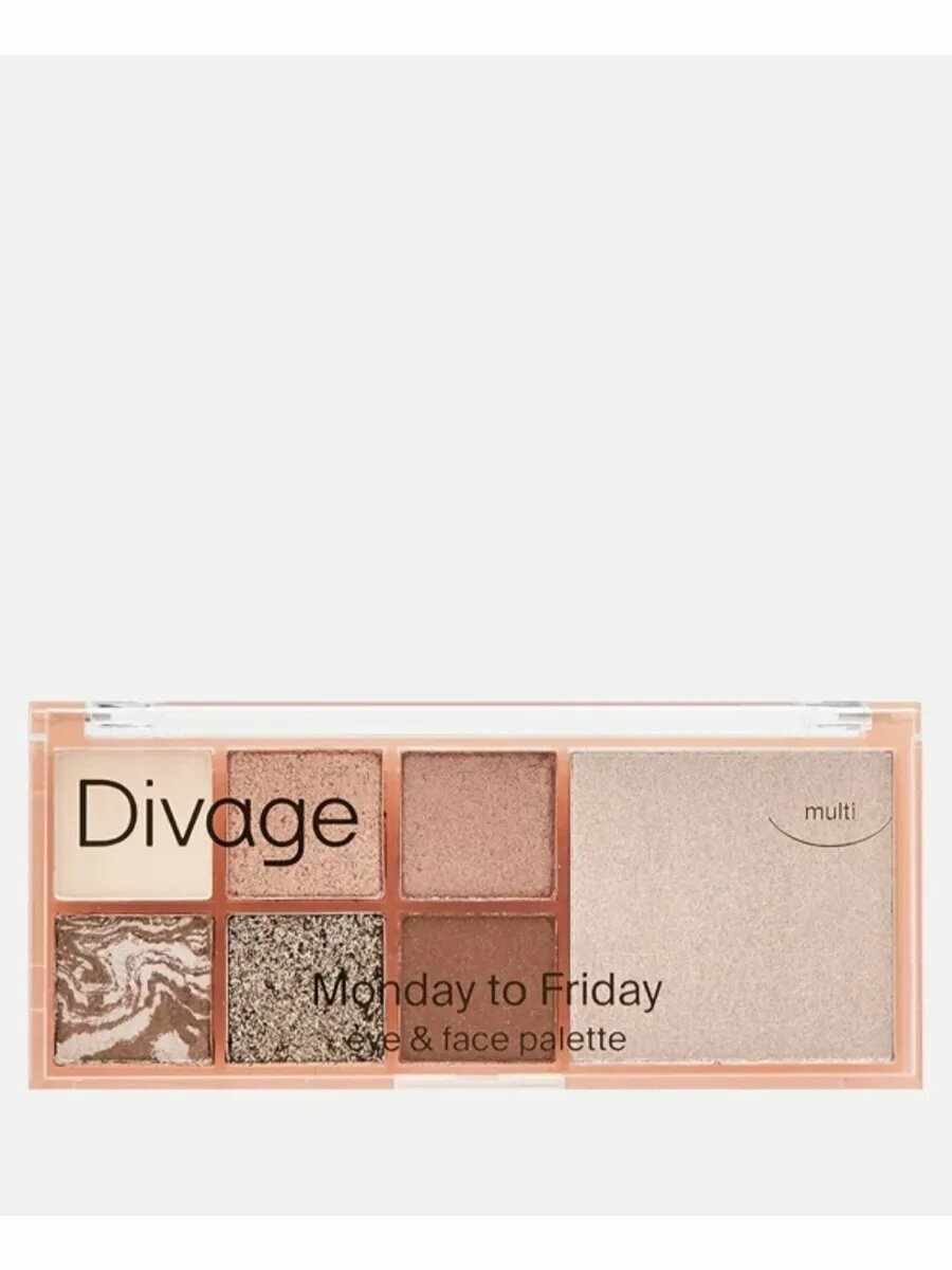 Многофункциональная палетка для лица DIVAGE monday to friday