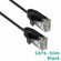 Кабель Ethernet CAT6 Slim Black 3M